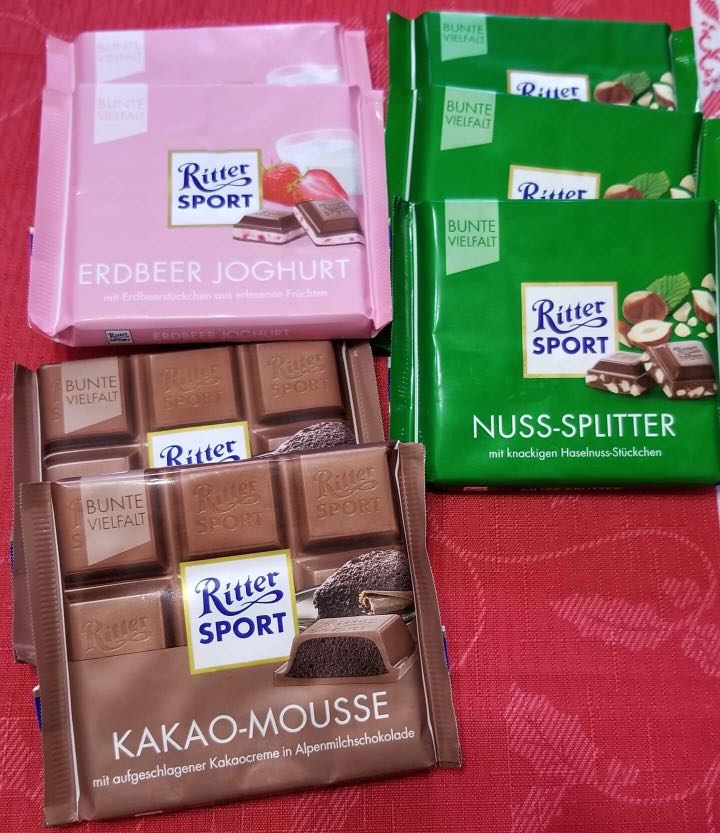 Ritter Sports Chocolate, Food & Drinks, Packaged & Instant Food on ...
