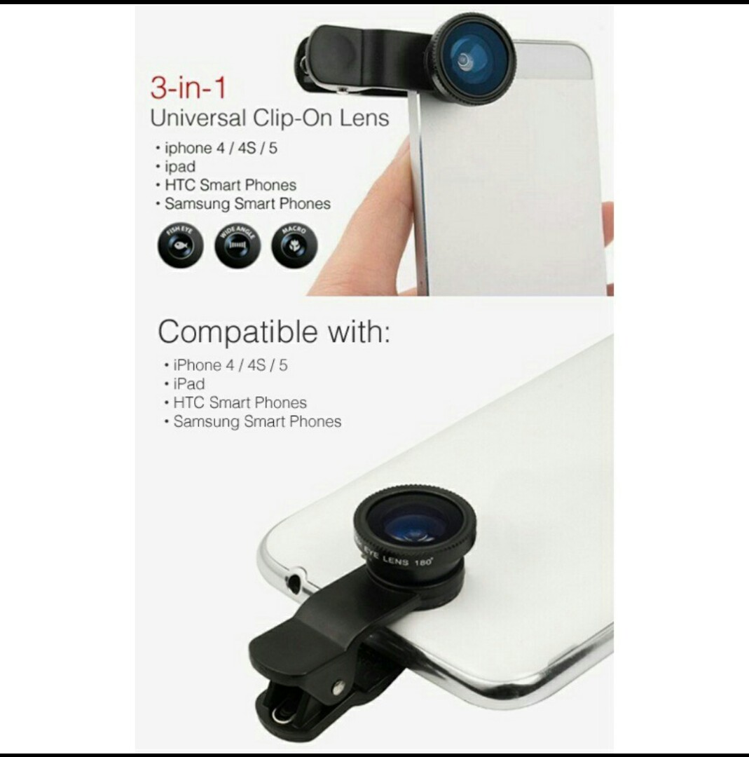 SELFIE 3 IN 1 LENS CAMERA#rayaletgo, Photography, Cameras on Carousell