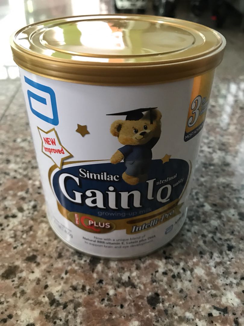 Similac Gain IQ 3, Babies & Kids, Nursing & Feeding, Weaning & Toddler ...