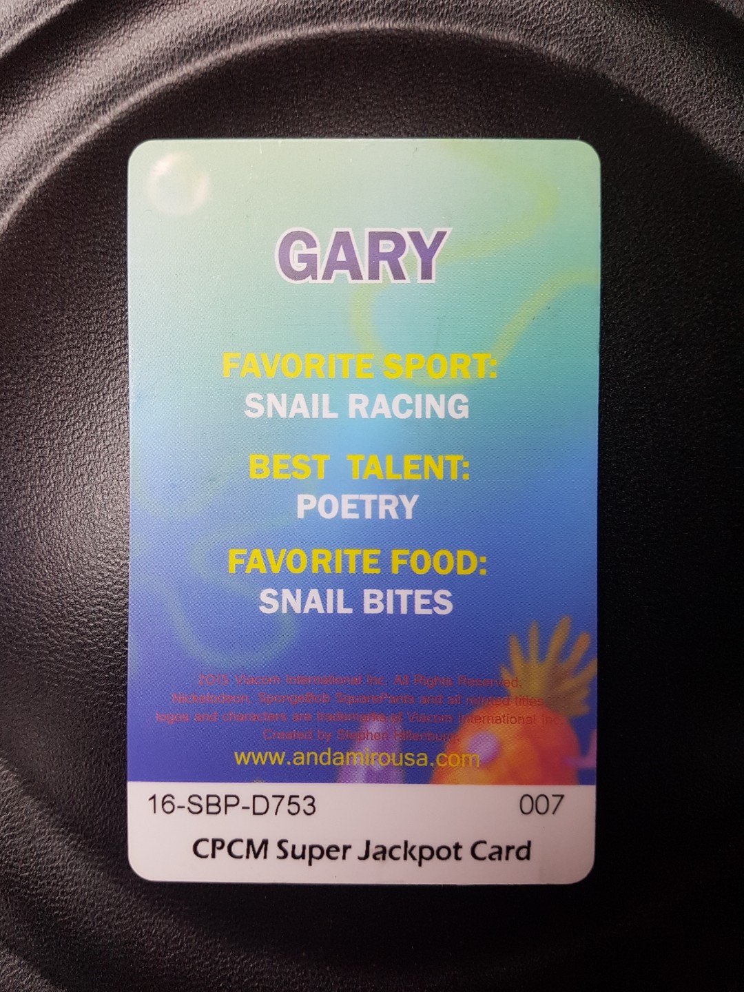 Spongebob Card, Hobbies & Toys, Toys & Games on Carousell