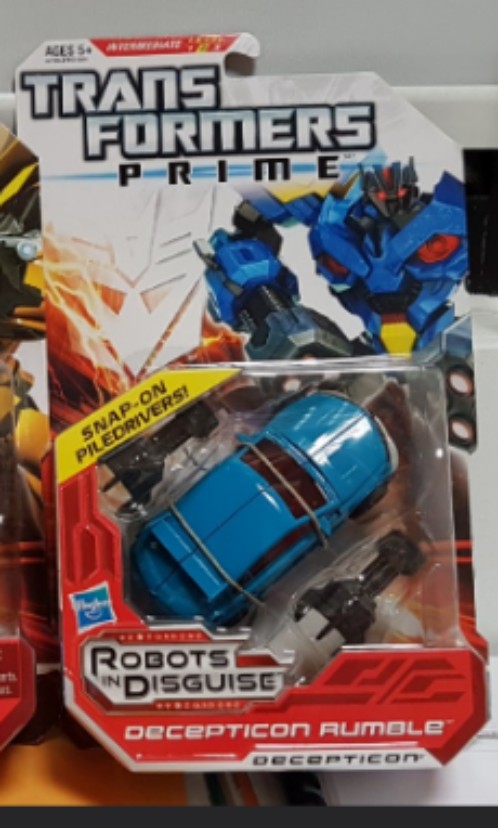 Transformers Prime RID Voyager Skyquake + Rumble + Cliffjumper MISB ...