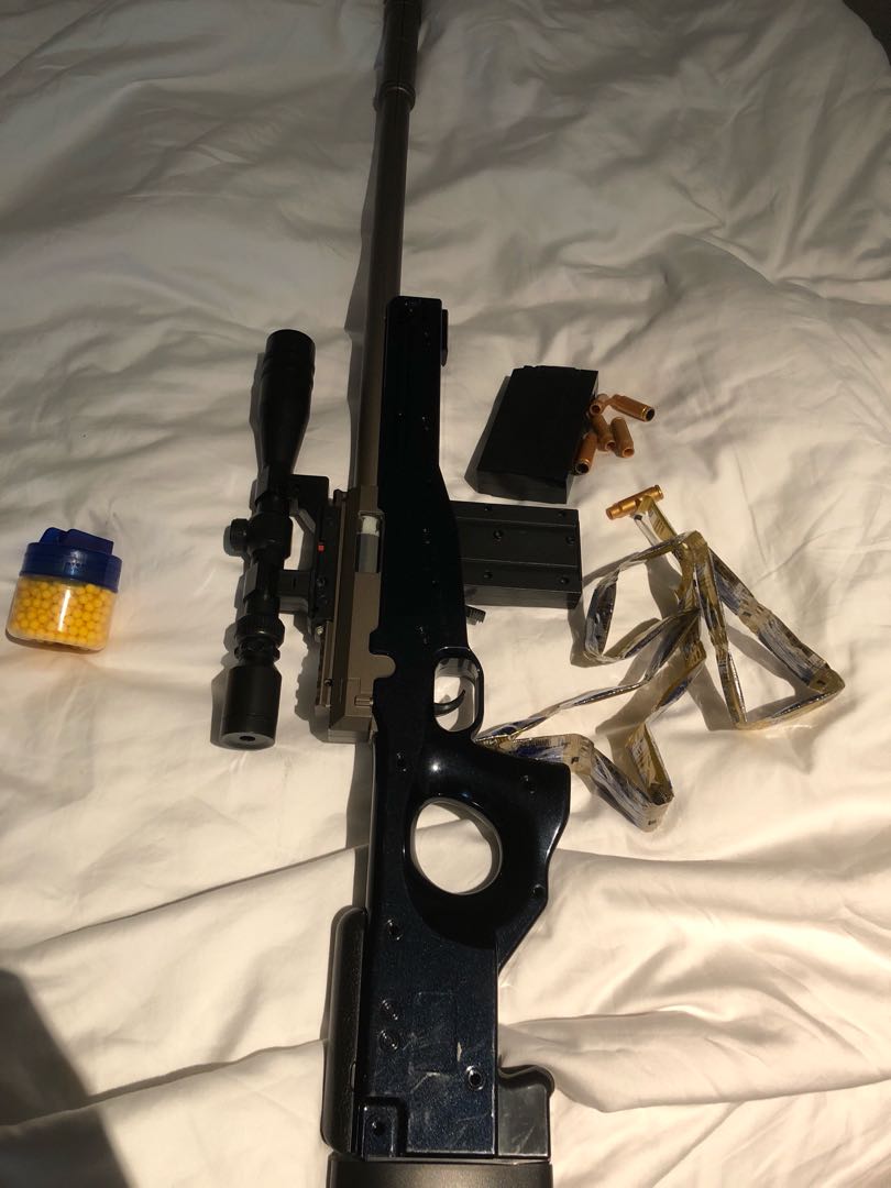 WBB Shell Ejecting Sniper, Hobbies & Toys, Toys & Games on Carousell