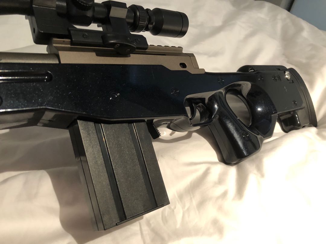 WBB Shell Ejecting Sniper, Hobbies & Toys, Toys & Games on Carousell