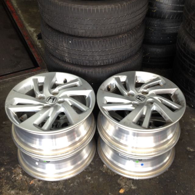 15" Rim Jazz Gk E spec Pcd100, Auto Accessories on Carousell