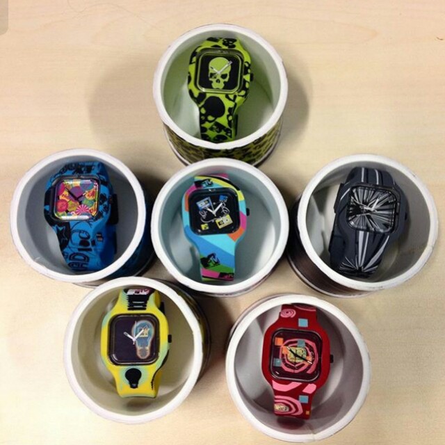 Authentic Tomato Time SWAP Watch MTV Bulb, Women's Fashion, Watches ...