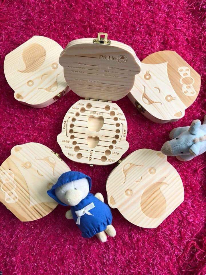 Baby milk teeth storage box, Babies & Kids, Nursing & Feeding, Weaning ...