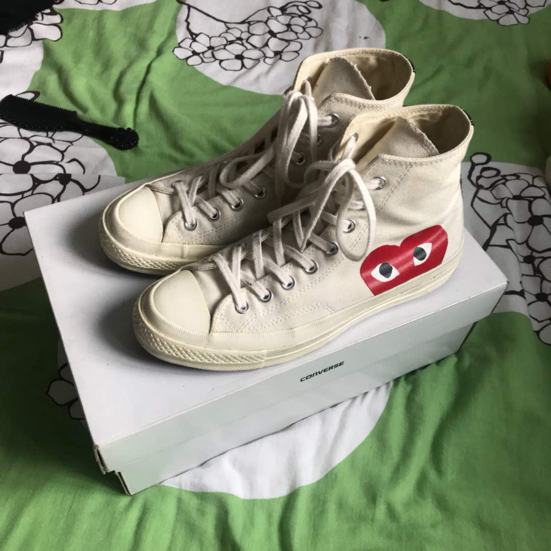 CONVERSE X CDG, Men's Fashion, Footwear, Sneakers on Carousell