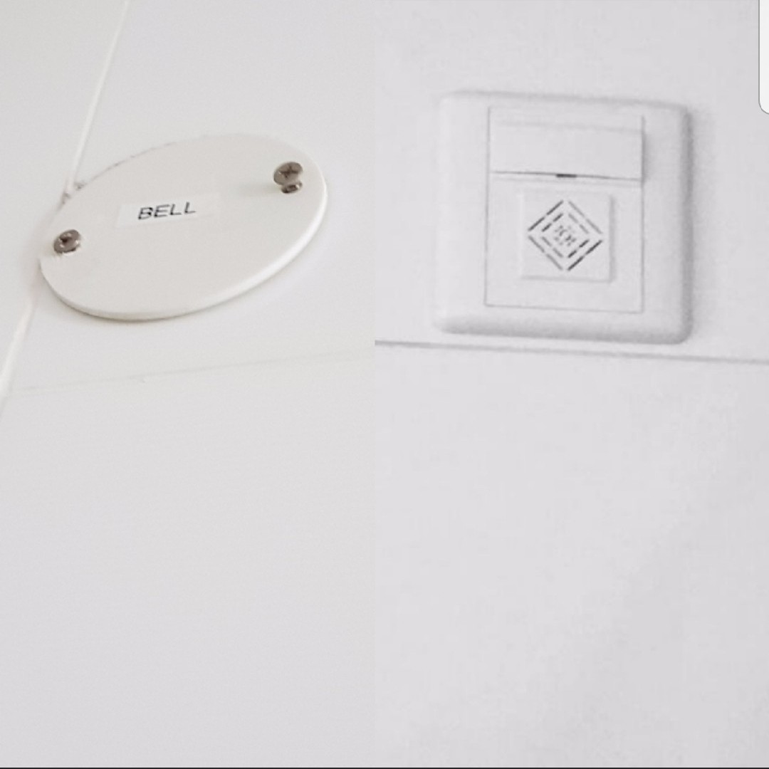 Install New Original MK (Europe Brand) Wired Door Bell Chime and ...