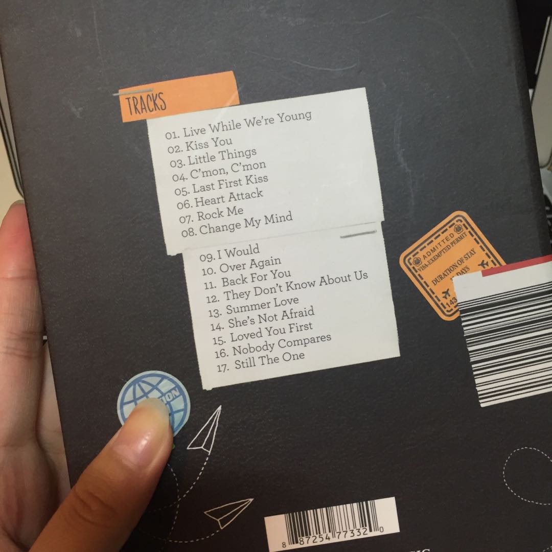 Limited Edition One Direction Yearbook CD, Hobbies & Toys, Music ...