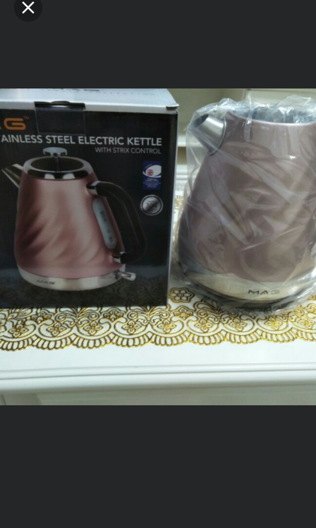 Rose Gold Kettle MAG, TV & Home Appliances, Kitchen Appliances, Kettles ...