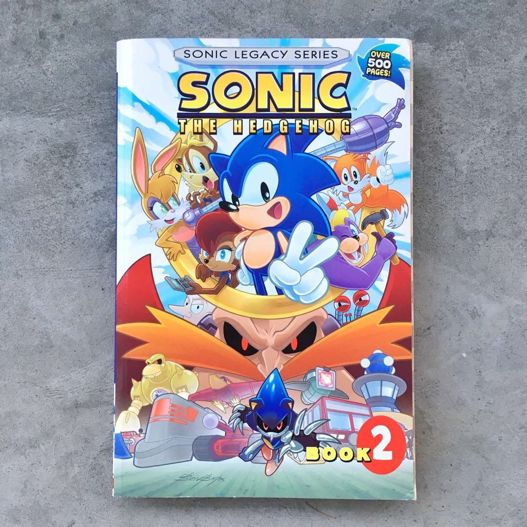 Sonic the Hedgehog - Sonic Legacy series vol. 2, Hobbies & Toys, Books ...