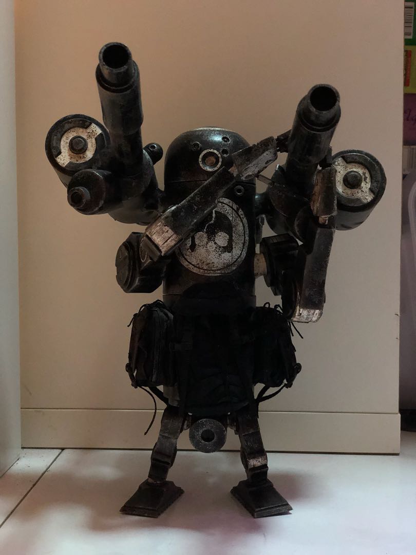 ThreeA 3A Ashley Wood - Weathered Nightwatch Bertie MK3 1/12, Hobbies ...