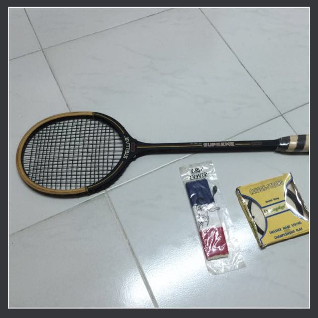 Wooden Squash Racket, Hobbies & Toys, Stationery & Craft, Other ...