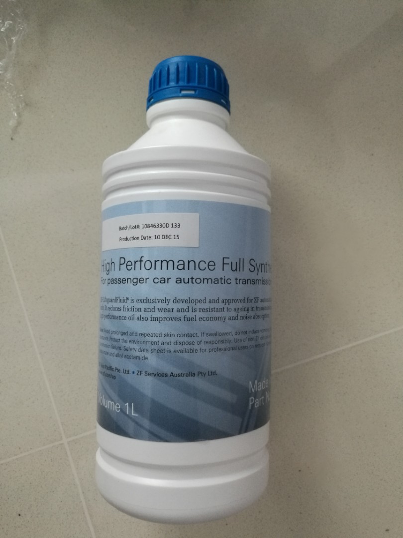ZF lifeguard 6 automatic transmission fluid, Car Accessories on Carousell