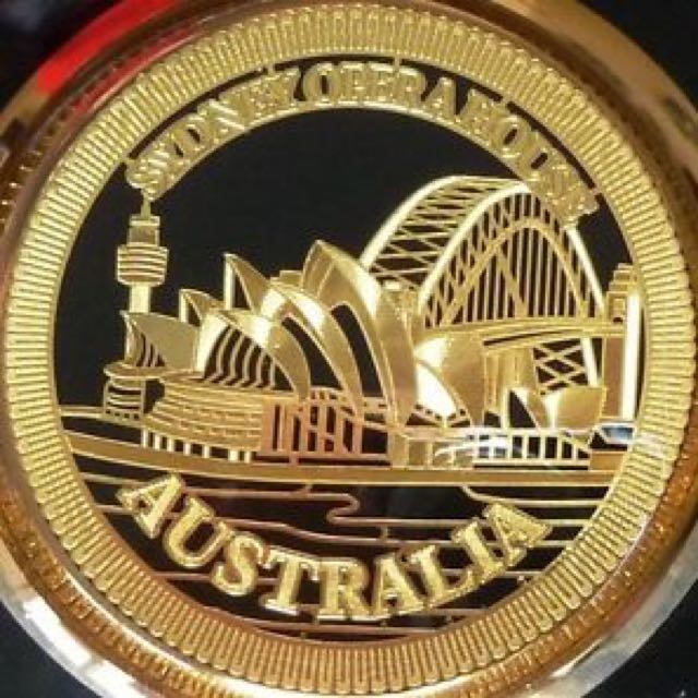 AUSTRALIA SYDNEY OPERA HOUSE 24K GOLD PLATED FRAME, Women's Fashion ...