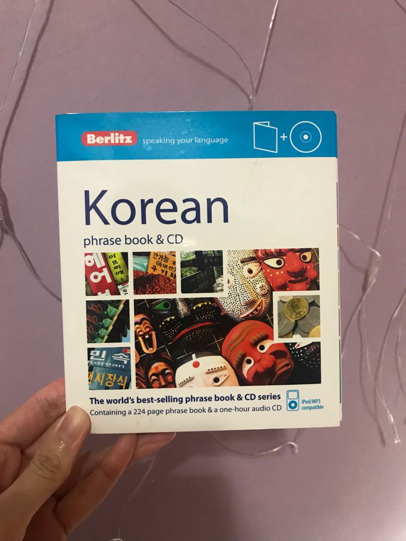 Berlitz Korean Phase Book & CD, Hobbies & Toys, Books & Magazines ...