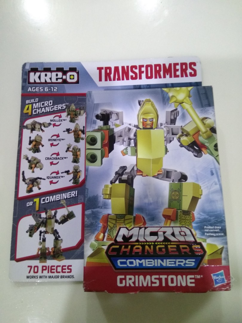 Clearance Stock ! Kre-O Transformers Micro Changer Combiners Volcanicon ...
