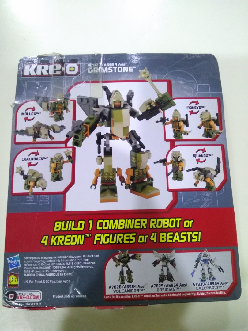 Clearance Stock ! Kre-O Transformers Micro Changer Combiners Volcanicon ...