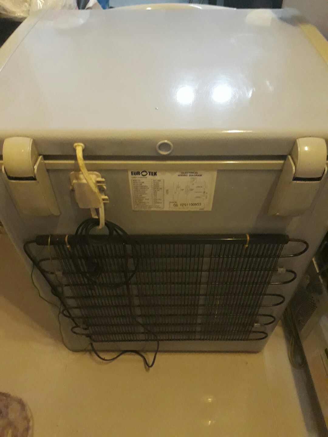 Eurotek Chest Freezer Model No. ECF-110GR, Babies & Kids, Baby Nursery ...