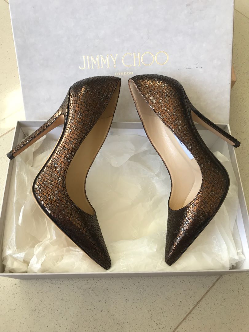 Jimmy Choo snake skin pumps, Women's Fashion, Footwear, Heels on Carousell