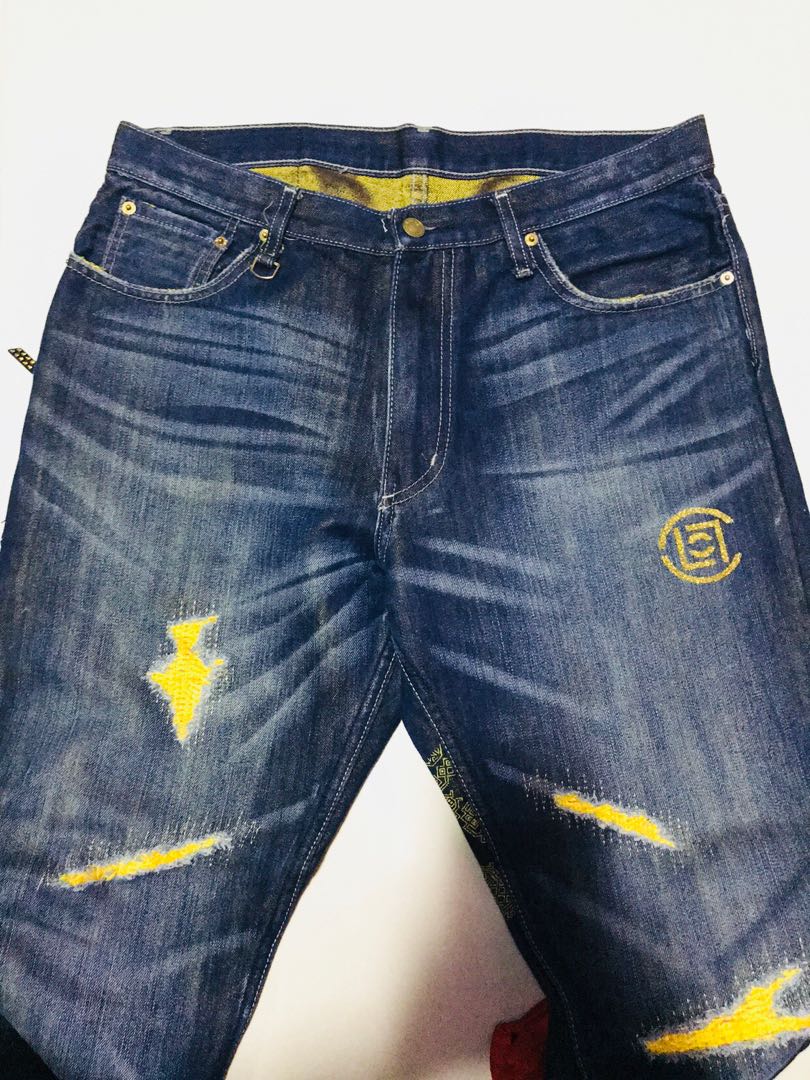 Levis x Clot Jean, Men's Fashion, Bottoms, Jeans on Carousell