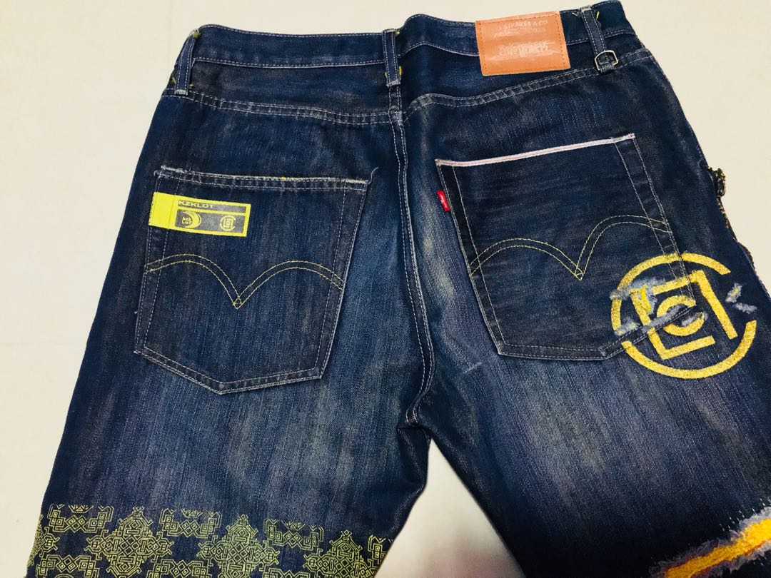Levis x Clot Jean, Men's Fashion, Bottoms, Jeans on Carousell