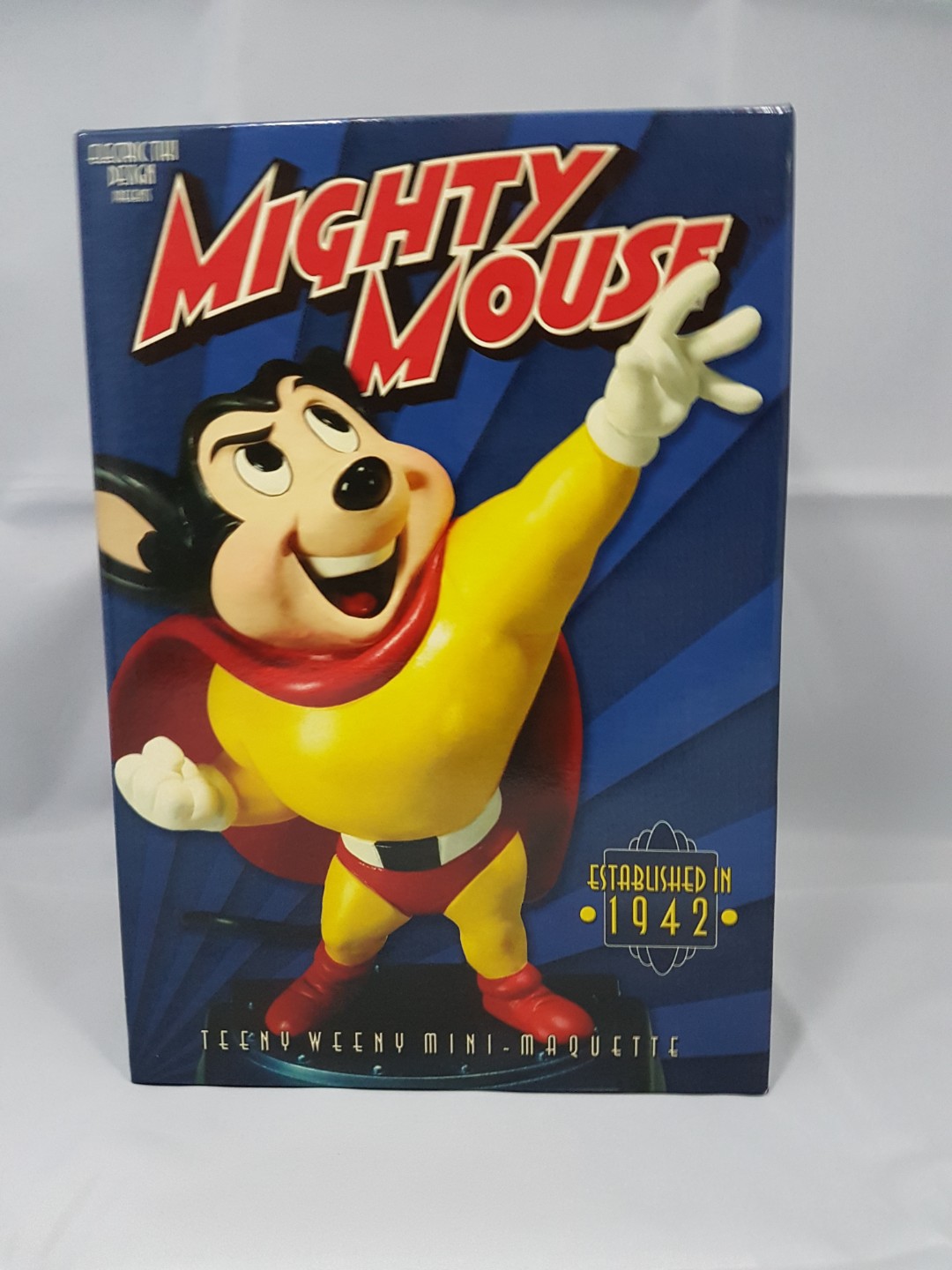 Mighty Mouse Statue Maquette - Electric Tiki Design, Hobbies & Toys ...