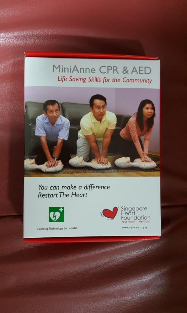 Mini Anne Self Directed CPR & AED Skills Learning Programme Kit, Beauty ...