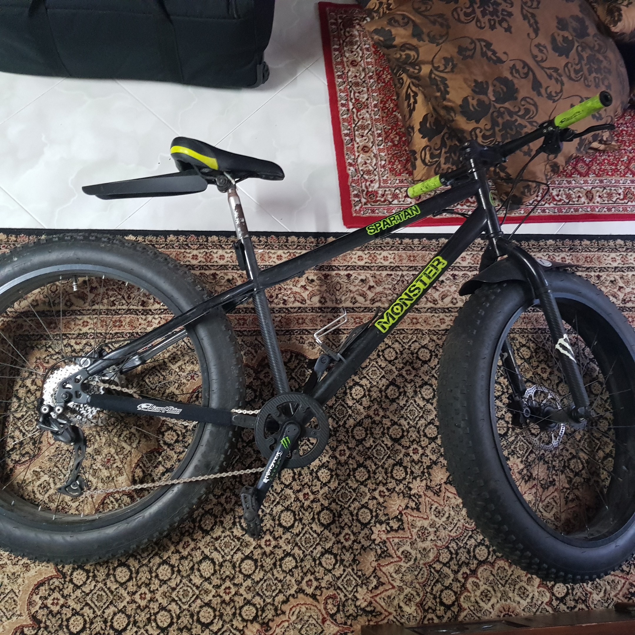 Monster fat bike, Sports Equipment, Bicycles & Parts, Bicycles on Carousell
