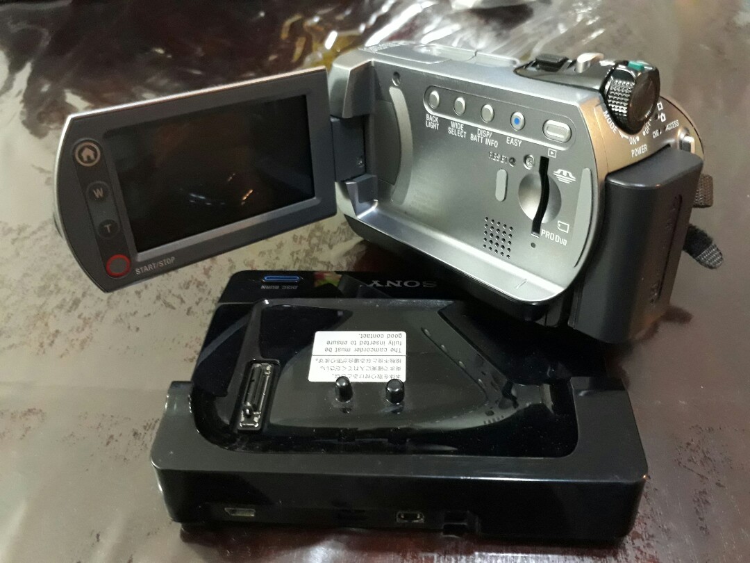 Original Sony Digital Video Camera Recorder Model No. DCR-SR62E, Photography, Video Cameras on ...