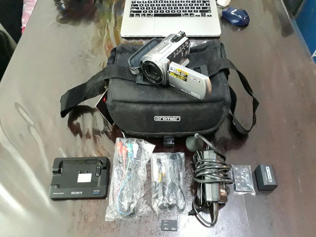 Original Sony Digital Video Camera Recorder Model No. DCR-SR62E, Photography, Video Cameras on ...