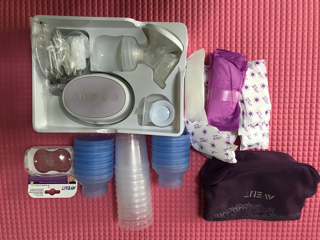 Philips Avent Single Electric Breastpump (Bundle Set), Babies & Kids ...