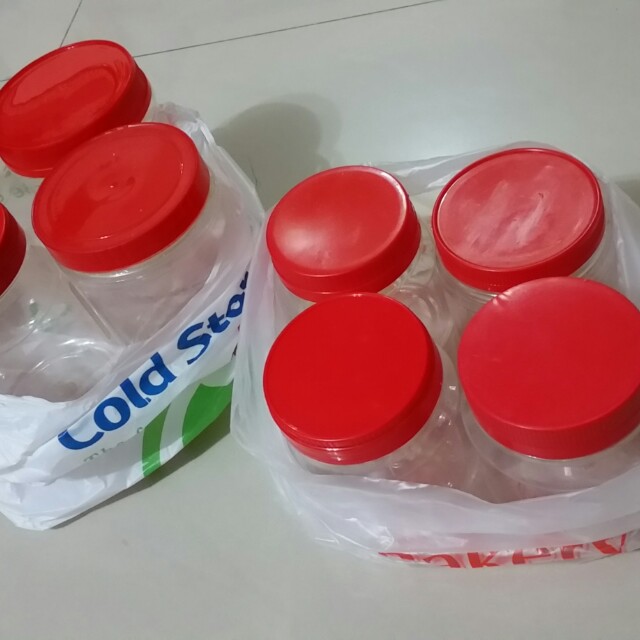 #Blessing Recycle CNY Goodies Plastic Container, Furniture & Home ...