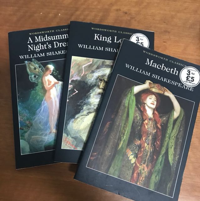 shakespeare macbeth king lear & a midsummer night’s dream, Hobbies ...