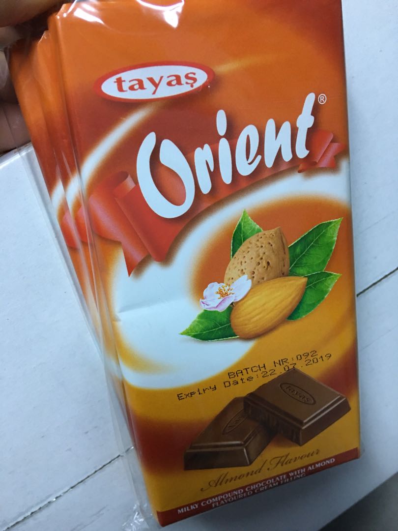 Tayas Orient chocolate, Food & Drinks, Packaged Snacks on Carousell