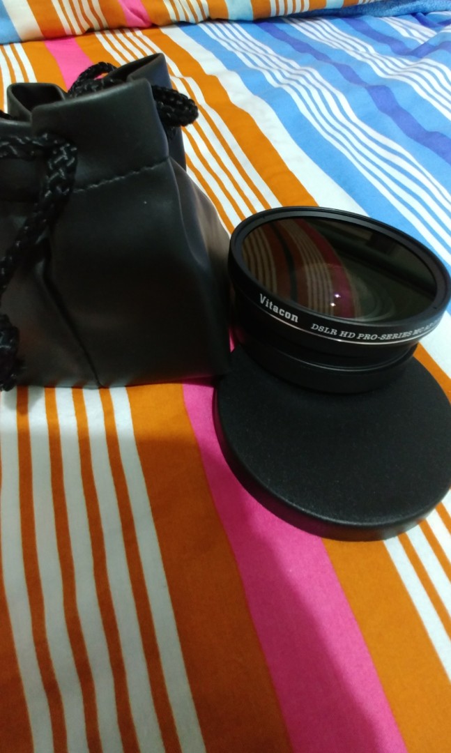 Vitacon 72mm 0.5x Wide Angle Lens W/Macro [Nego], Photography, Lens ...