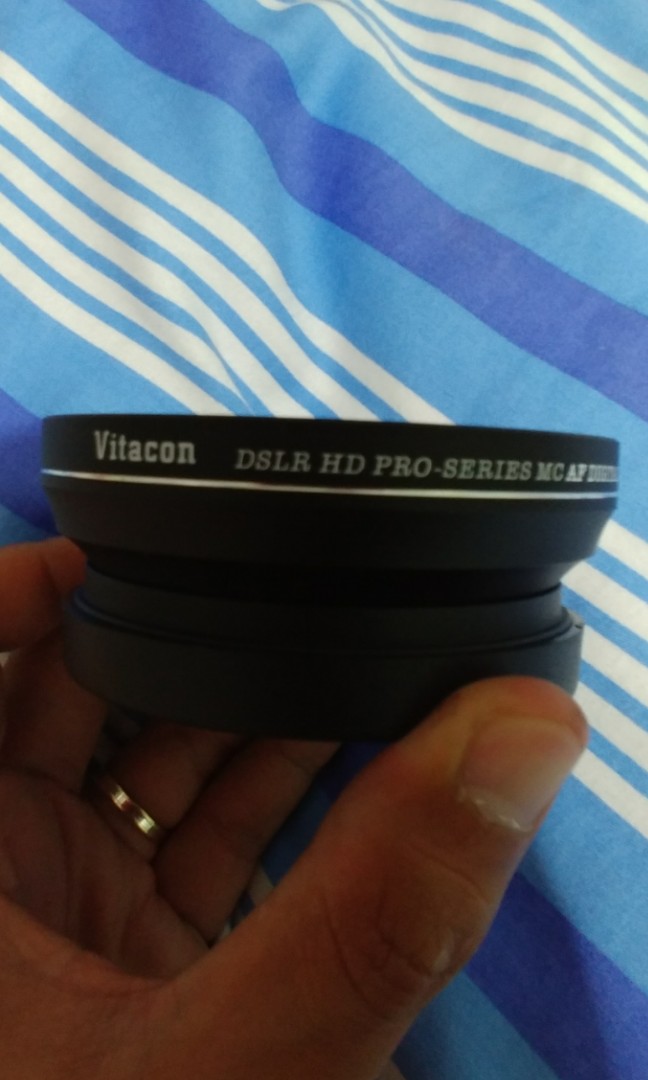 Vitacon 72mm 0.5x Wide Angle Lens W/Macro [Nego], Photography, Lens ...