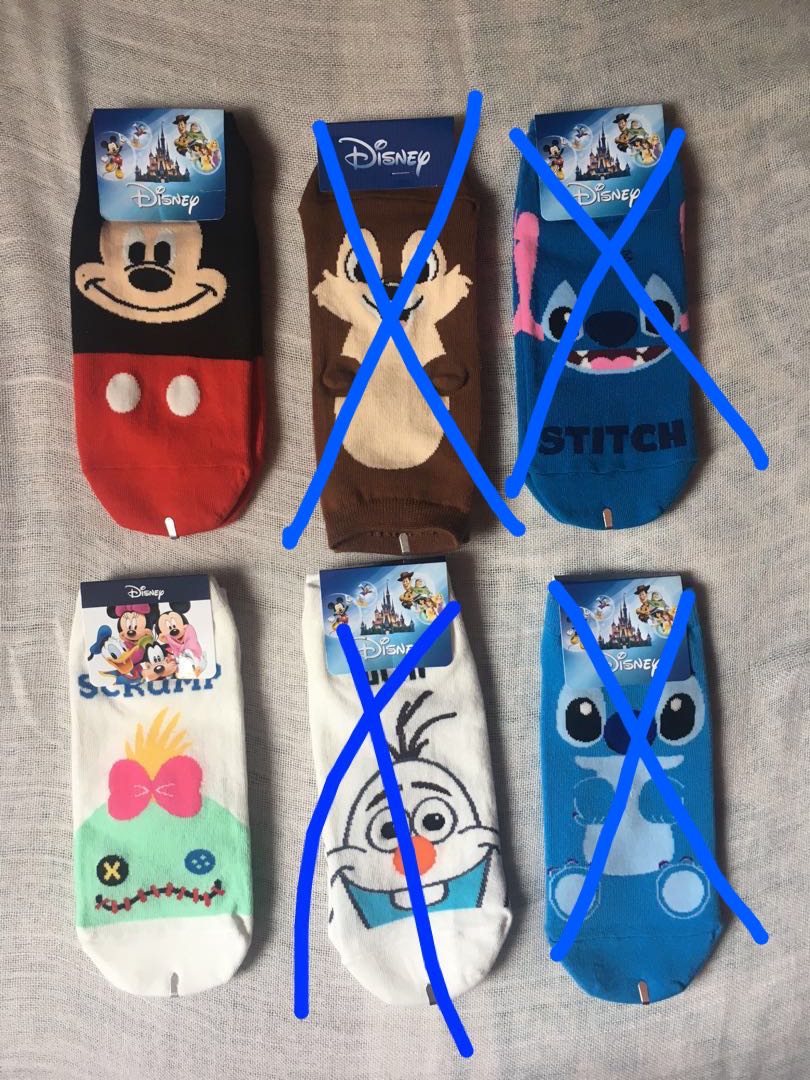 Disney socks, Women's Fashion, Footwear, Sneakers on Carousell