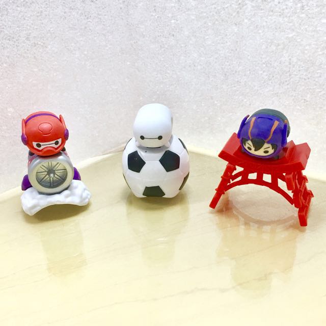 Disney Tsum Tsum Blind Bag Mystery Pack Hiro/ Baymax Armoured/ Baymax ...