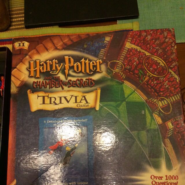 Harry Potter & the Chamber of Secrets Trivia Game, Hobbies & Toys, Toys ...