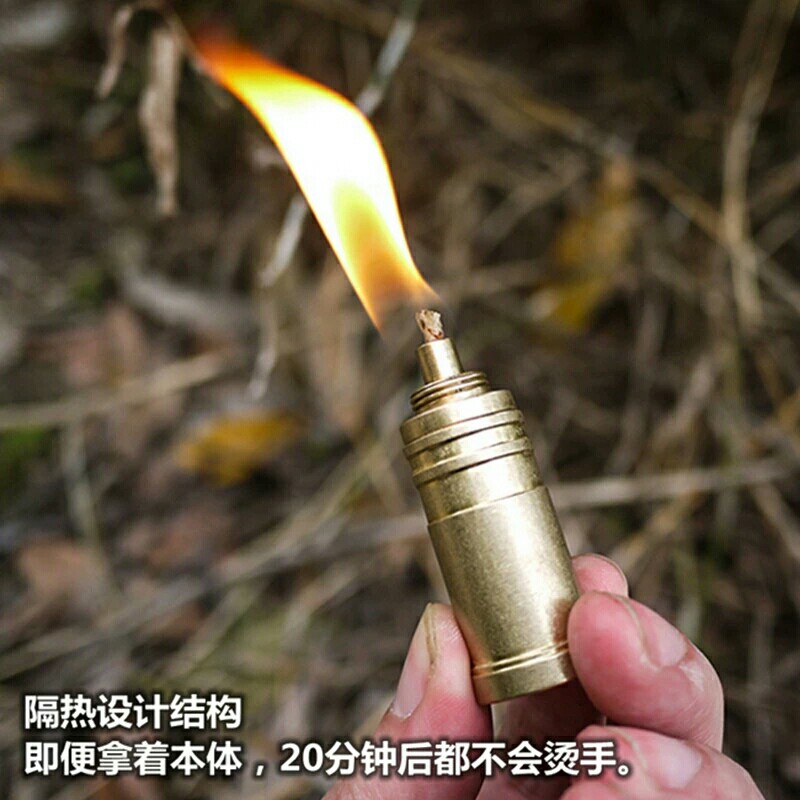 Mini Survival Alcohol Fire Torch, Sports Equipment, Exercise & Fitness ...