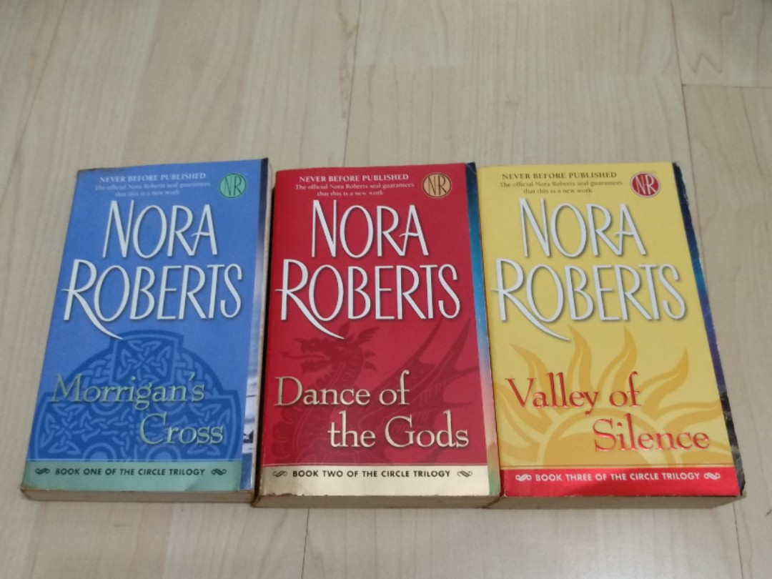 Nora Roberts Circle Trilogy, Hobbies & Toys, Books & Magazines, Fiction & Non-Fiction on Carousell