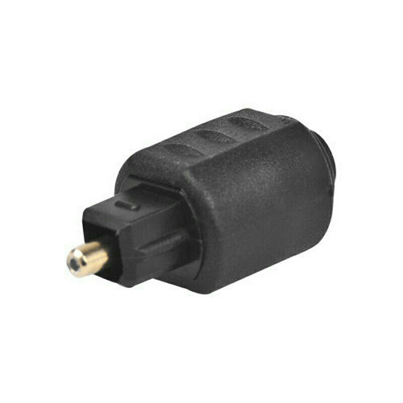 Optical 3.5mm Female Mini Jack Plug to Digital Toslink Male Audio ...