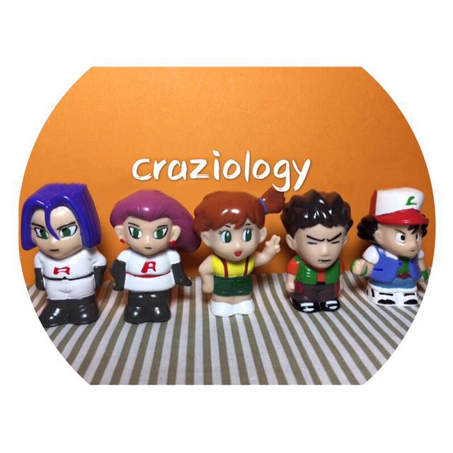 Pokemon Gen 1 Trainers and Team Rocket Figurine Set, Hobbies & Toys ...