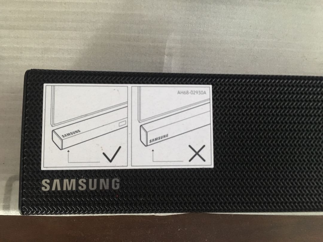 Samsung HW-M450/ZA 2.1 Soundbar with Wireless Subwoofer, Black ...