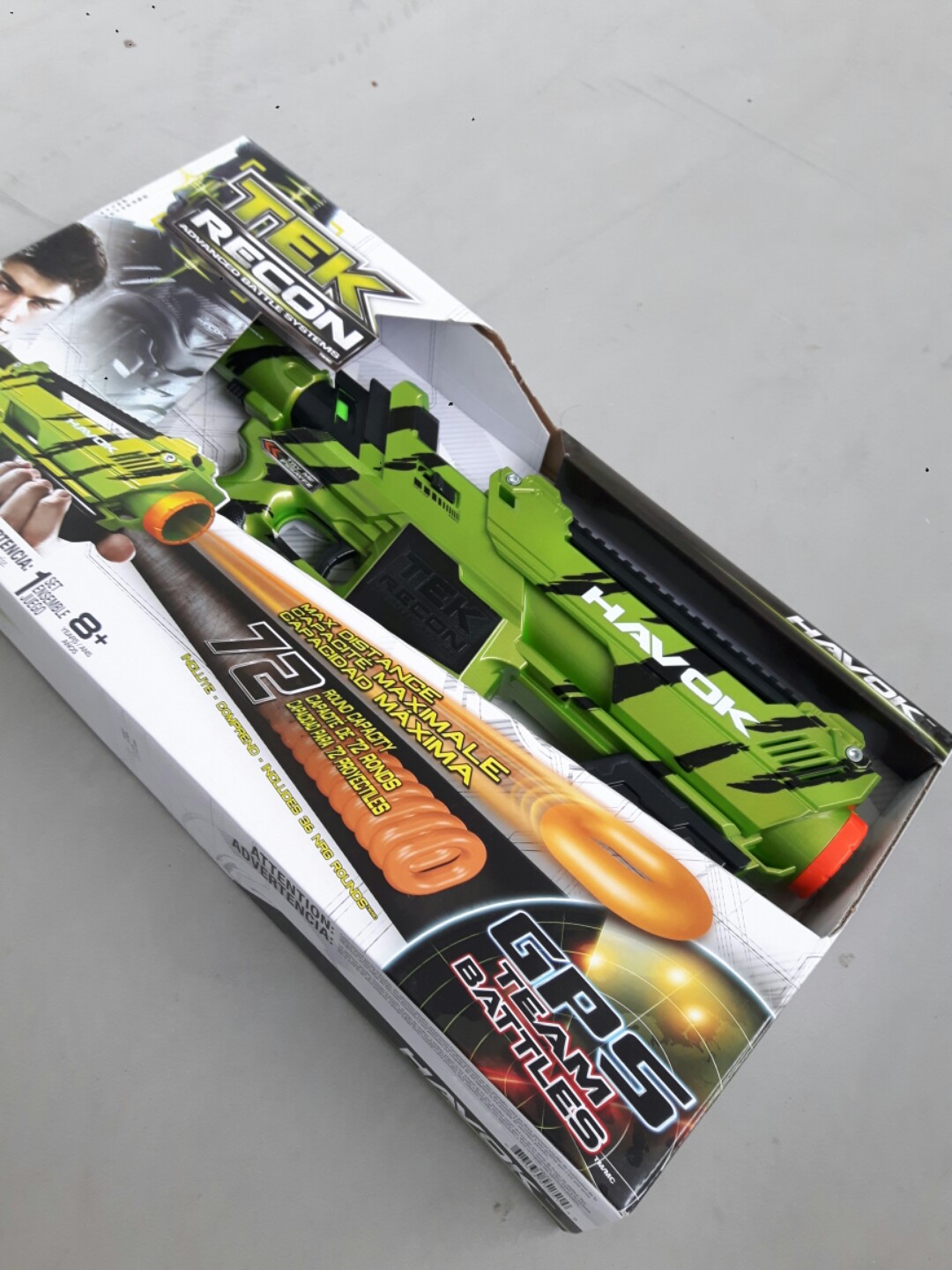 Tek Recon Havok Blaster Gun, Hobbies & Toys, Toys & Games on Carousell