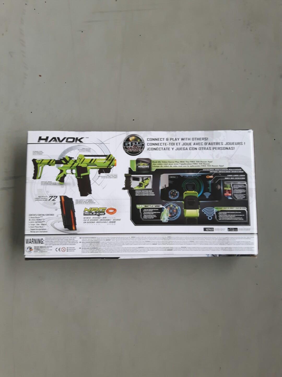 Tek Recon Havok Blaster Gun, Hobbies & Toys, Toys & Games on Carousell