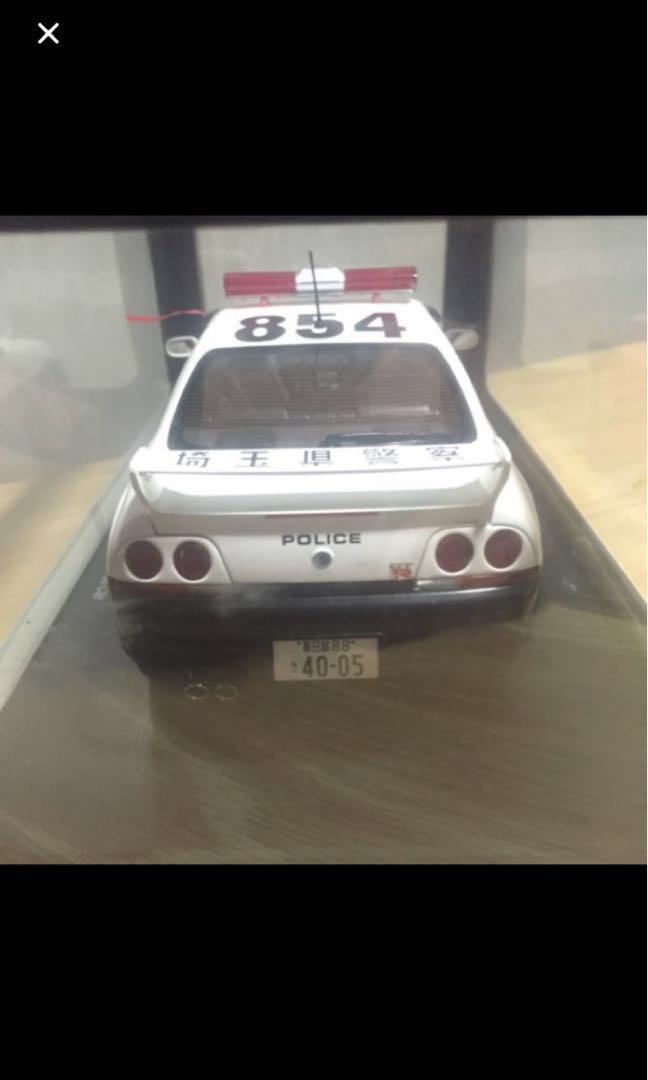 Autoart Police Division (Nissan Skyline GT-R (R33) Japanese Police Car ...