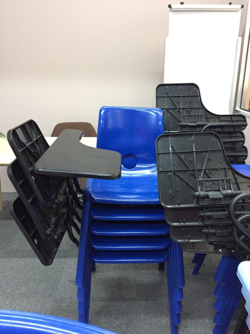 Chair with writing table tablet, Babies & Kids, Baby Nursery & Kids ...