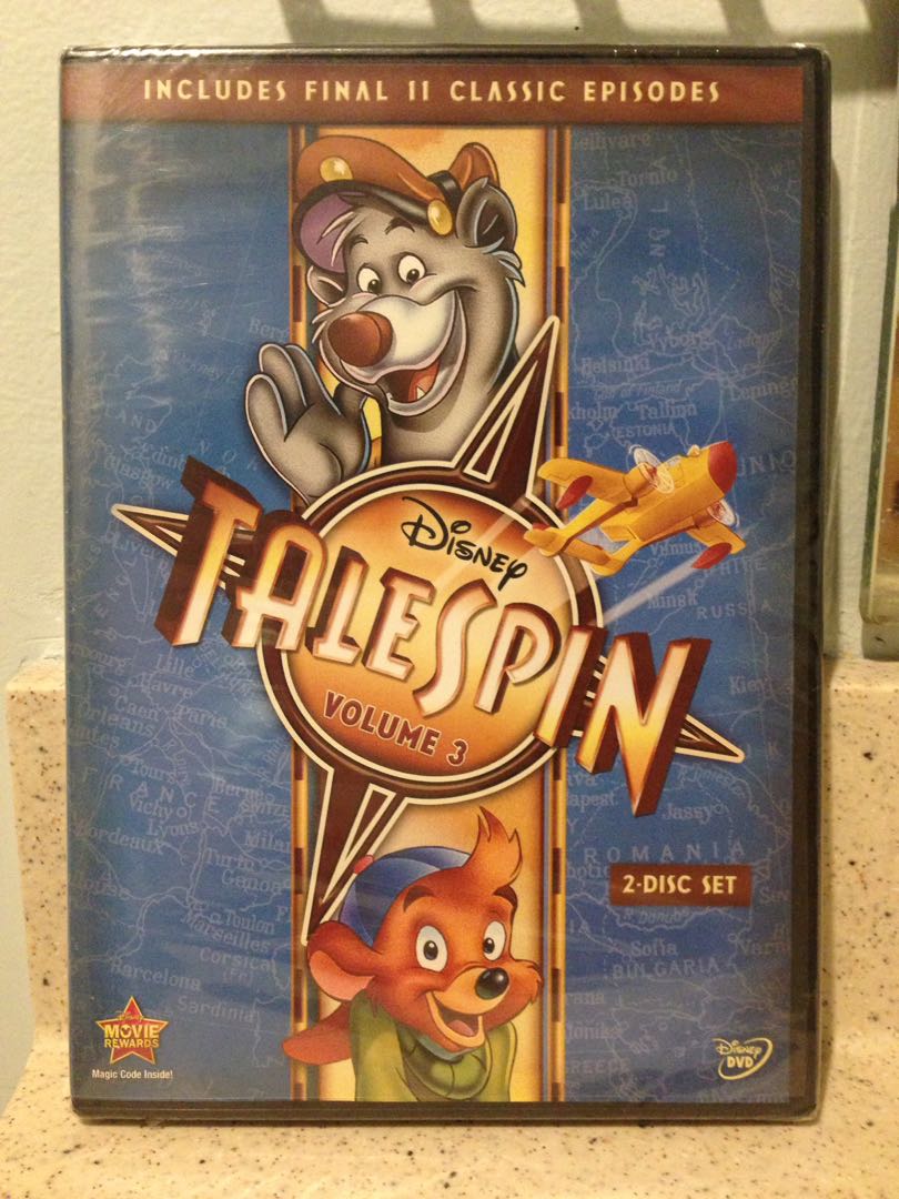 Disney Tale Spin Volume 3 DVD, Hobbies & Toys, Music & Media, CDs ...
